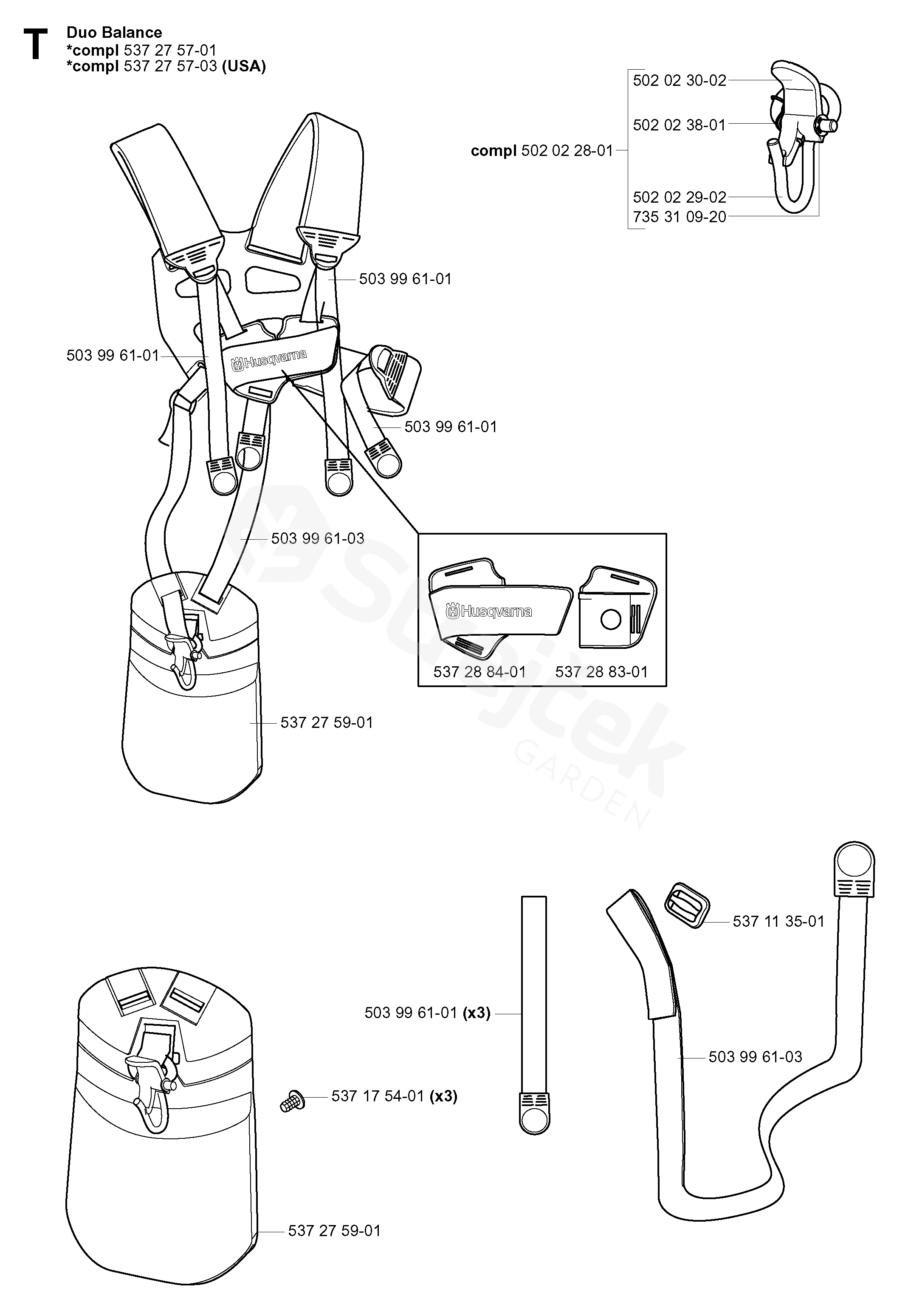 Spare parts - Partlist - 325 Lx 325 Lx, 2005-05 - HARNESS | sGarden.cz