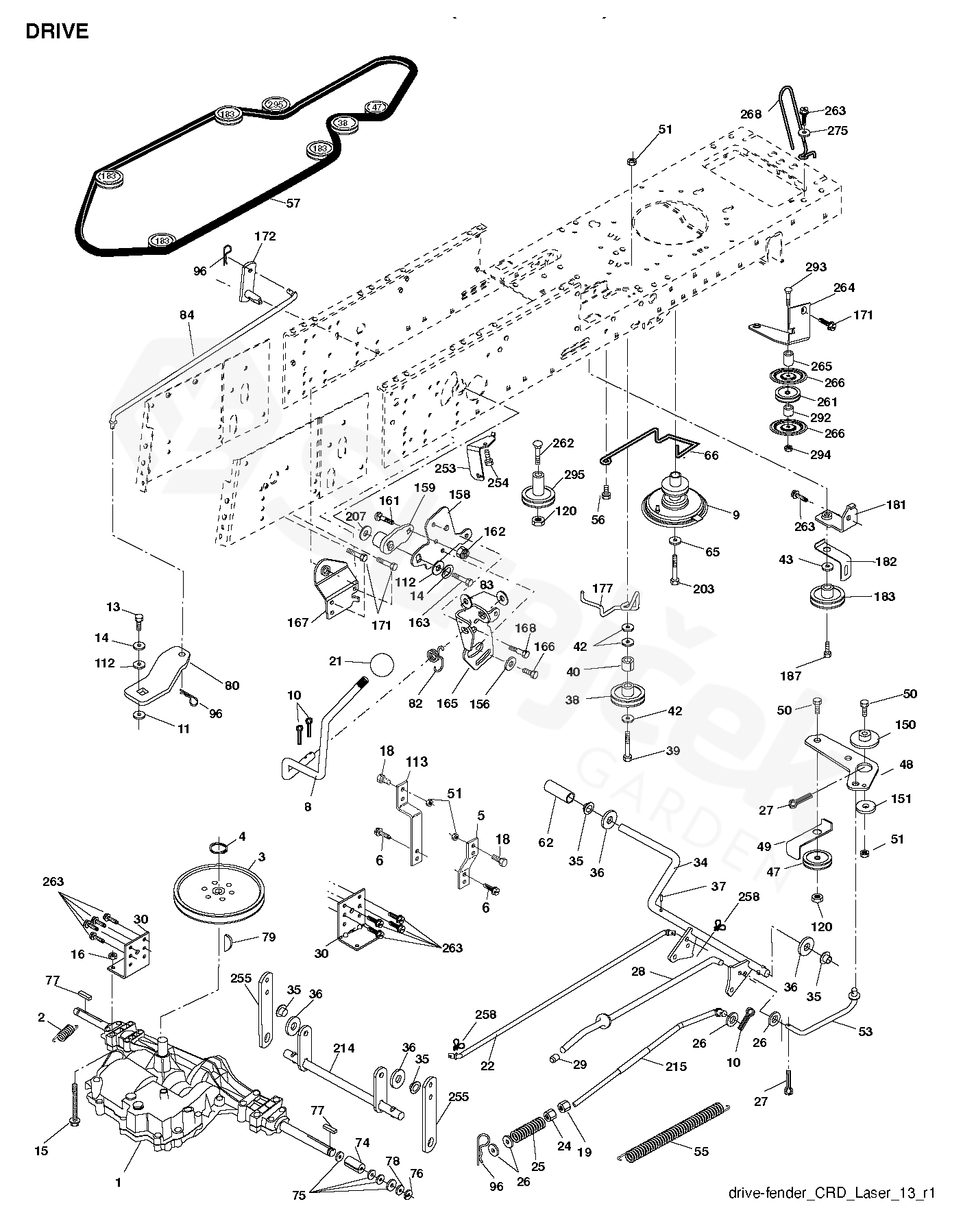 Spare parts - Partlist - P13592RB P13592RB, 96061017300, 2008-08 ...
