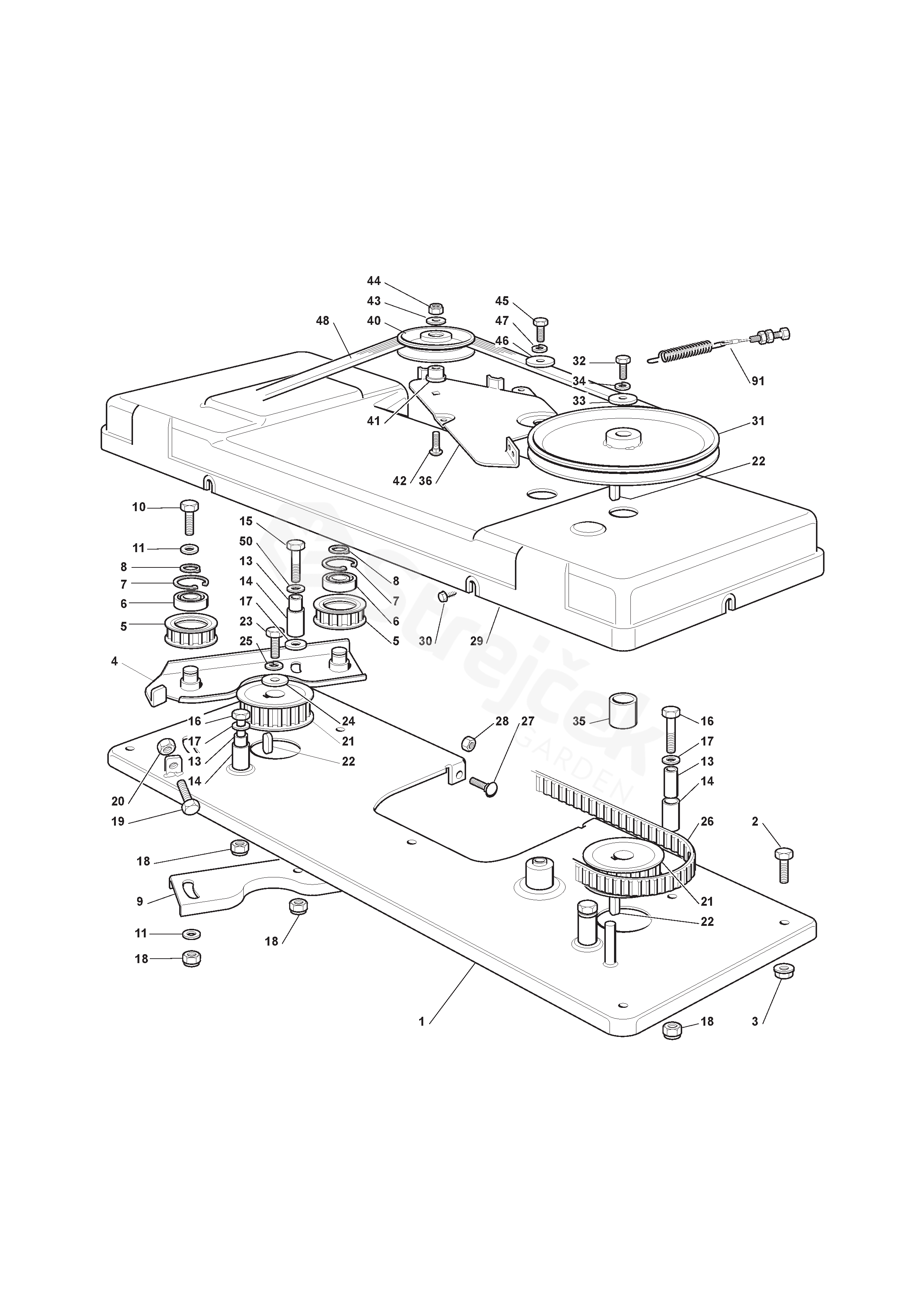 Spare parts - Partlist - TS 102 Hydro TS 102 Hydro (2019) - Blades ...