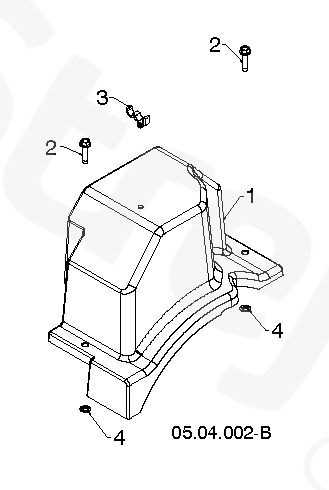Spare parts - Partlist - ST 224 ST 224, 96191008702, 2016-04 - "CHASSIS ...