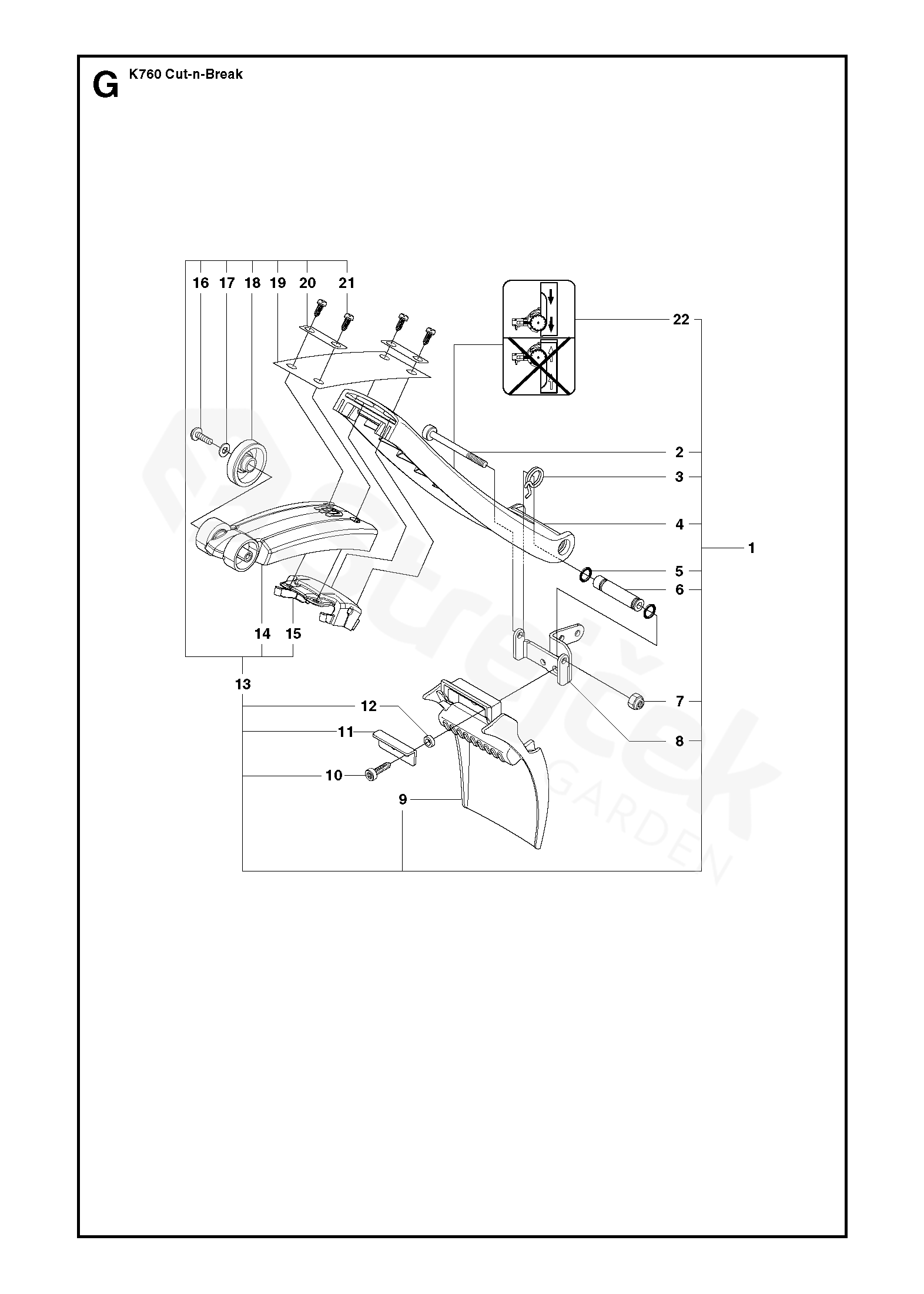 Spare parts - Partlist - K760 CUT-N-BREAK K760 Cut-n-Break, 2009-11 ...