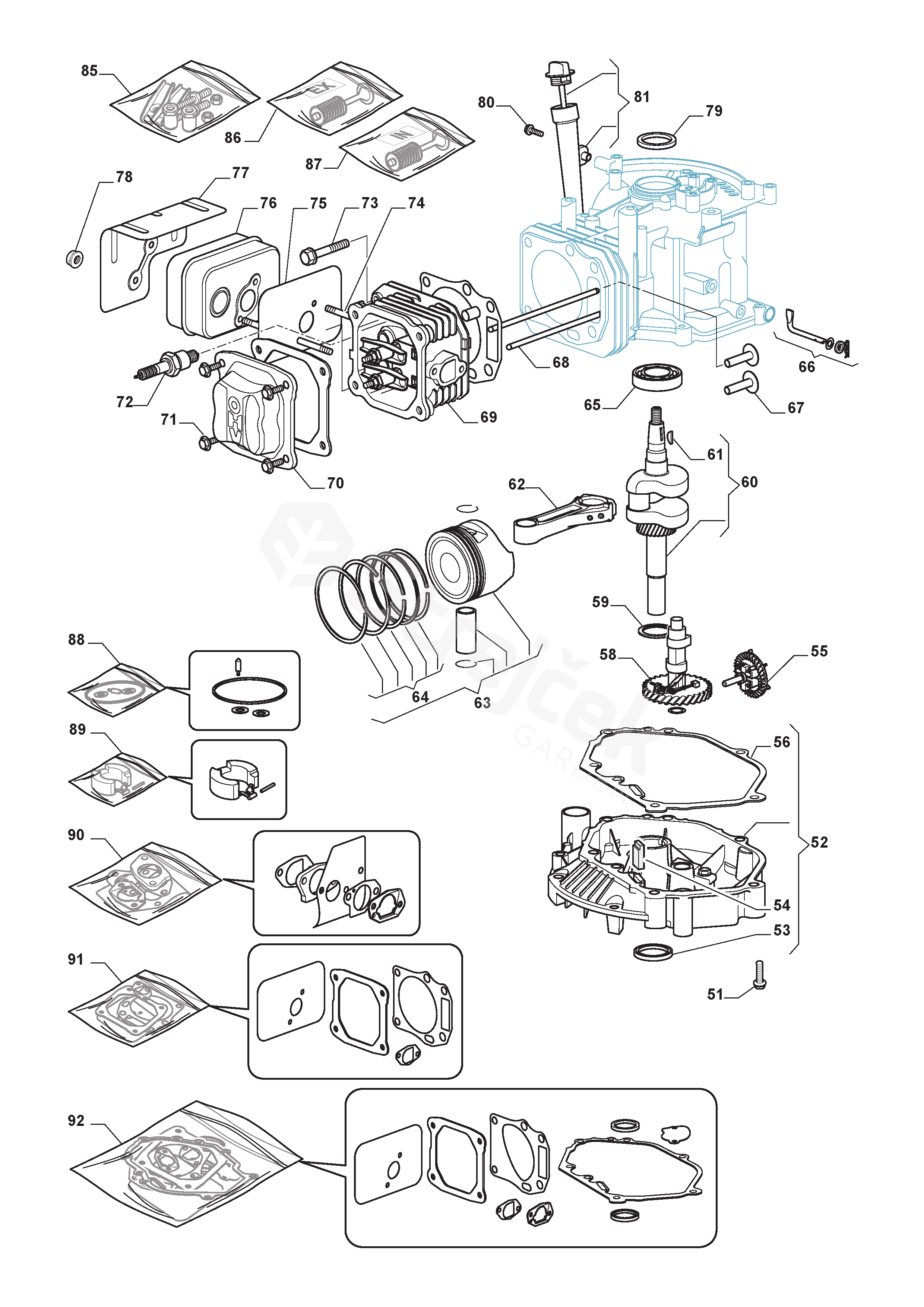 Spare parts - Partlist - RM65 RM65 (2014) [118550430/0_110002RM65 ...