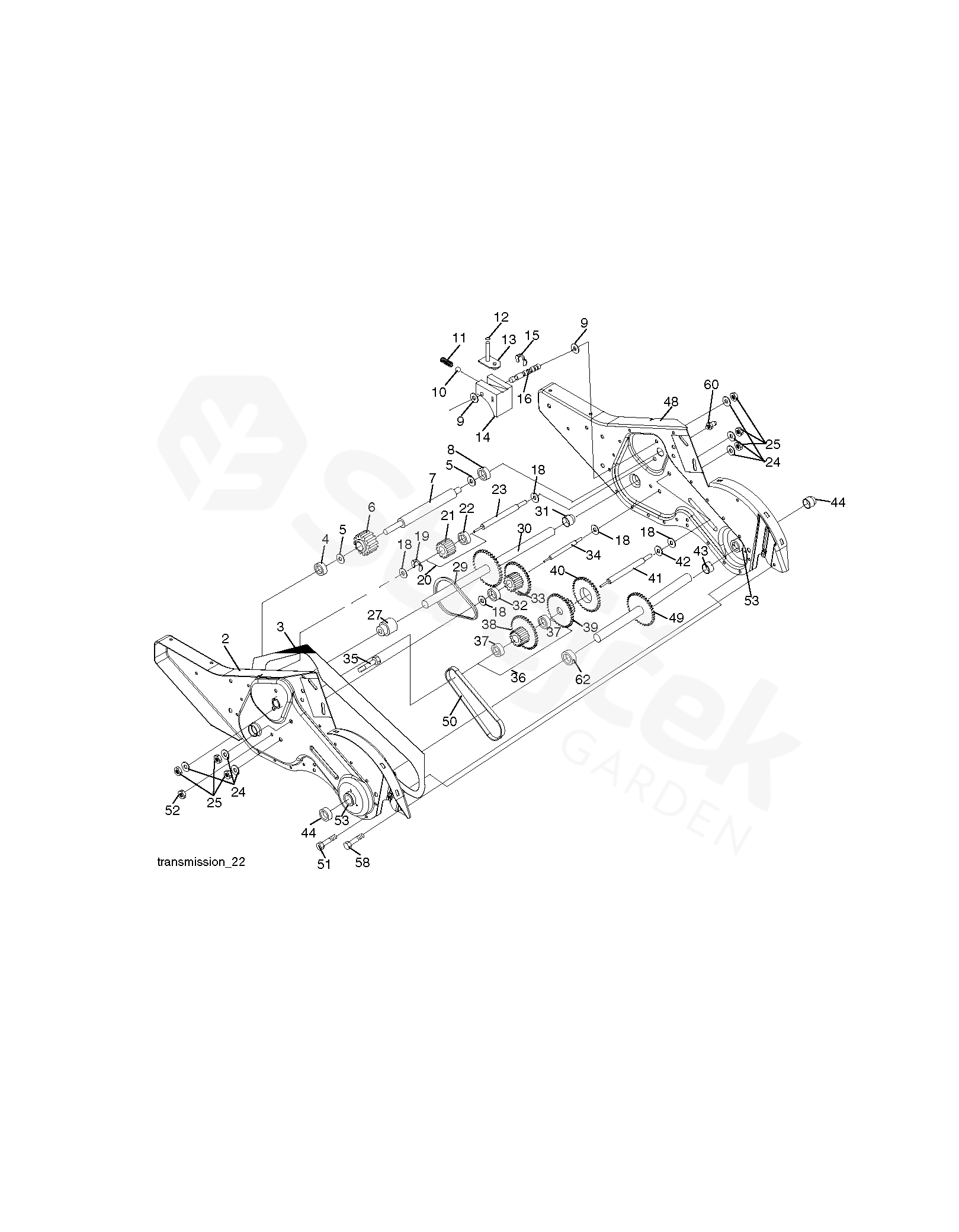 Spare parts - Partlist - MRT6 MRT6, 96091002103, 2013-01 - TRANSMISSION ...