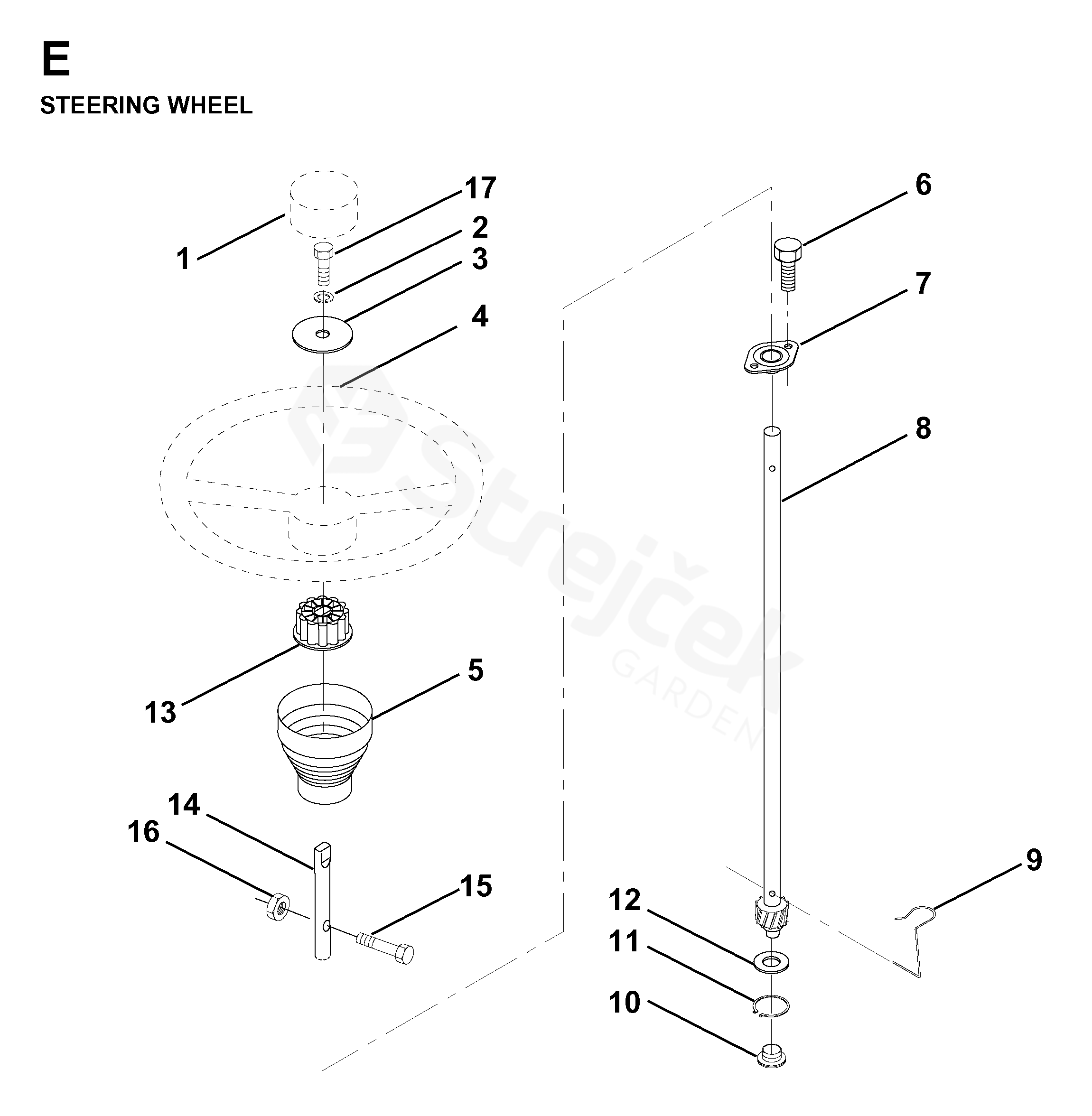 Spare parts - Partlist - LR 11 LR 11, TEC36, 1998-04 - STEERING ...