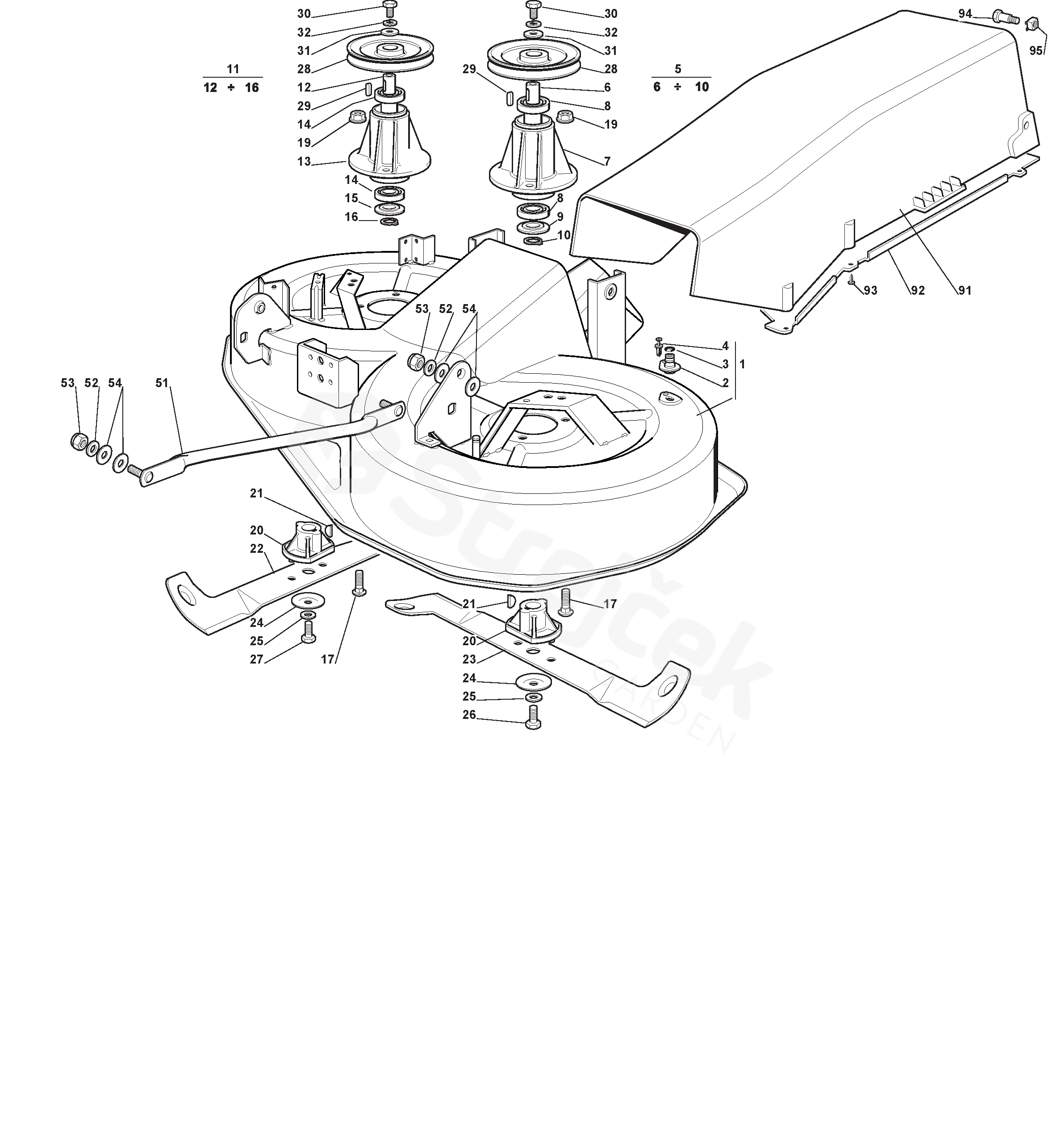 Spare parts - Partlist - SKIPPER 92 K SKIPPER 92 K (2003) - Cutting ...