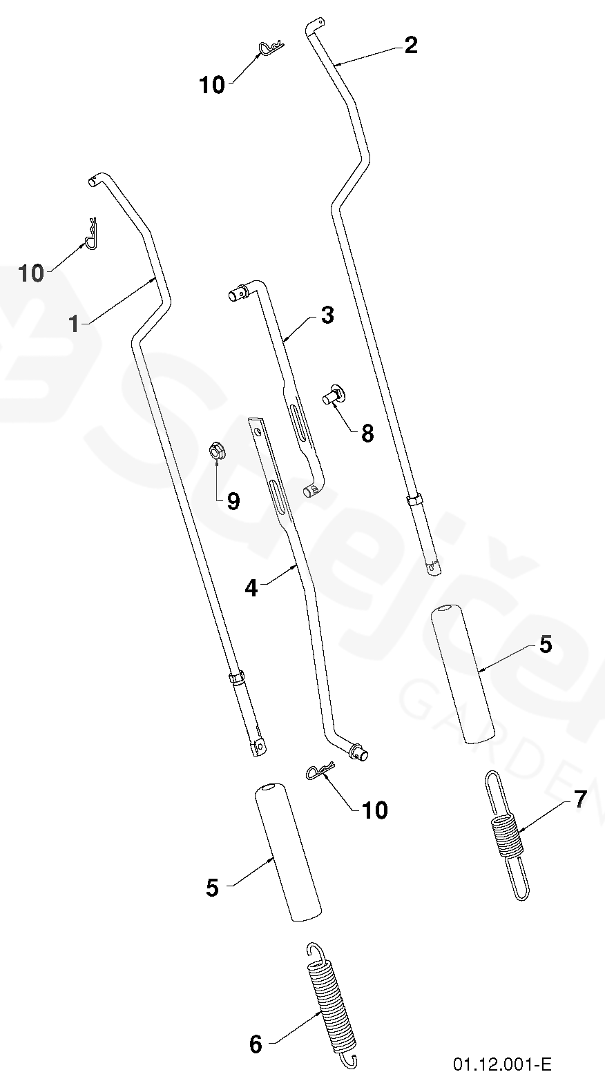 Spare parts - Partlist - PM85 PM85, 96191004203, 2012-05 - HANDLE ...